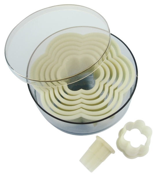 Box of 8 "Flower" Pastry Cutters – cookingessentials